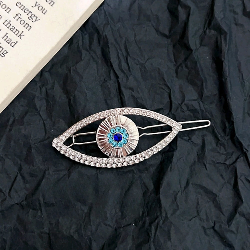 Hair Clips Silver Eye Hair Clips Silver Hair Clips Hair Accessories 1PC ...