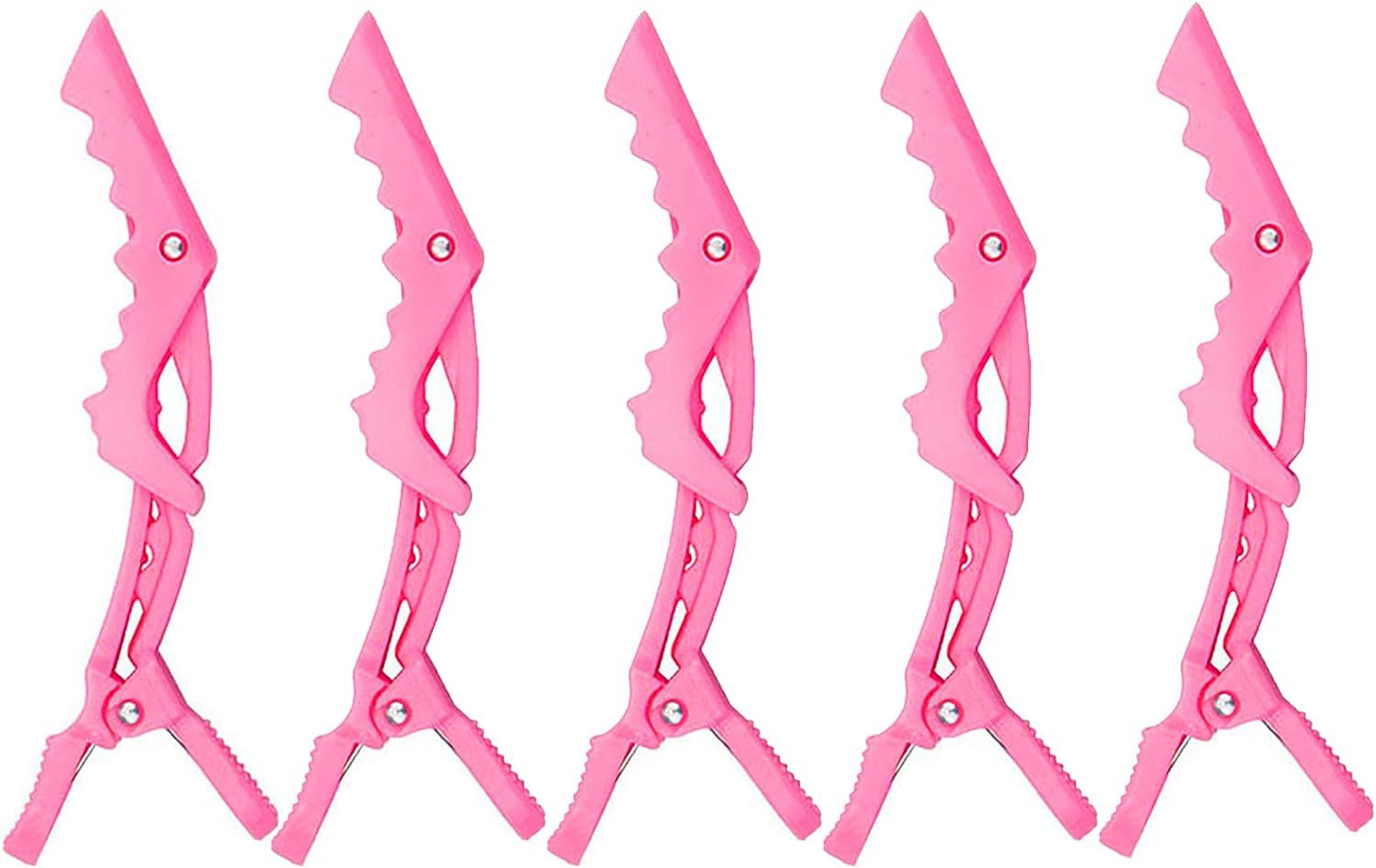Hair Clips for Styling, Wide Teeth Hinged Design Alligator Clip ...