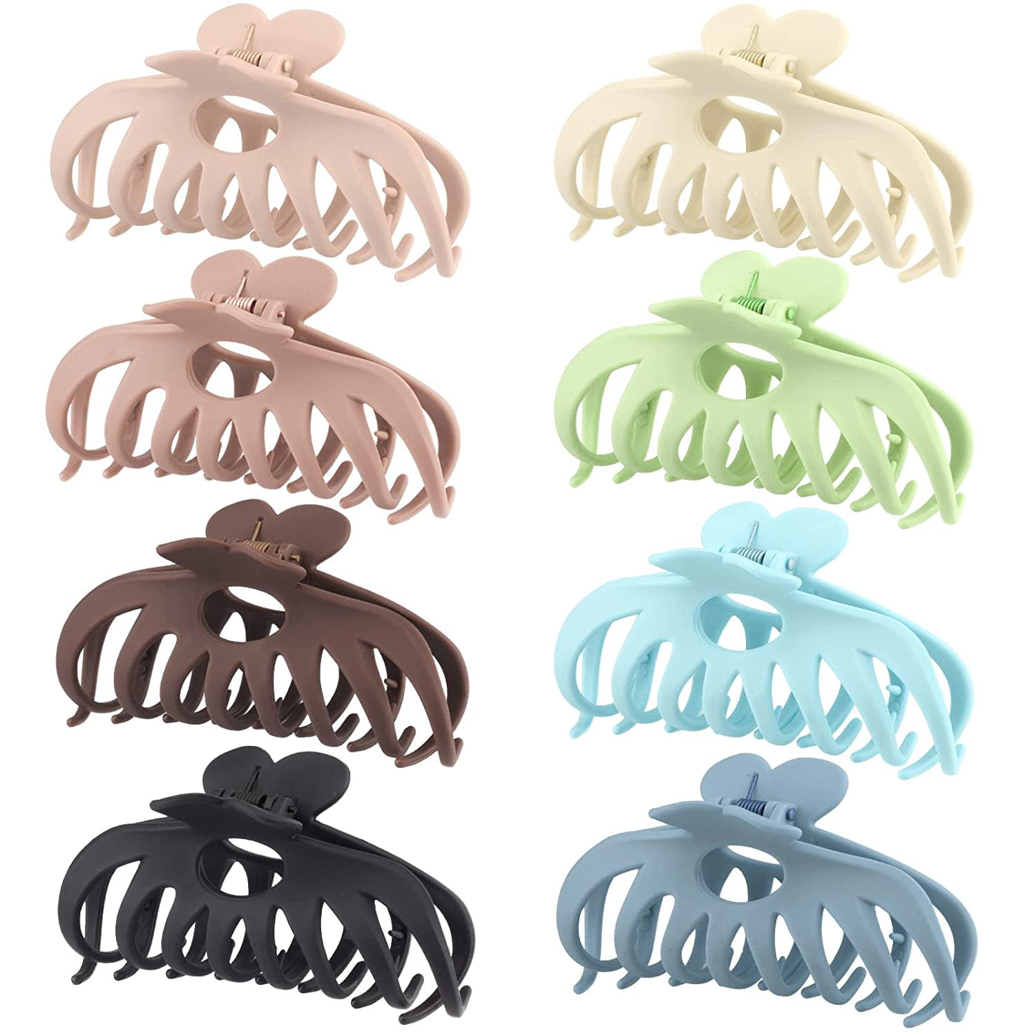 Hair Clips for Women 4.3 Inch Large Hair Claw Clips for Women Thin ...