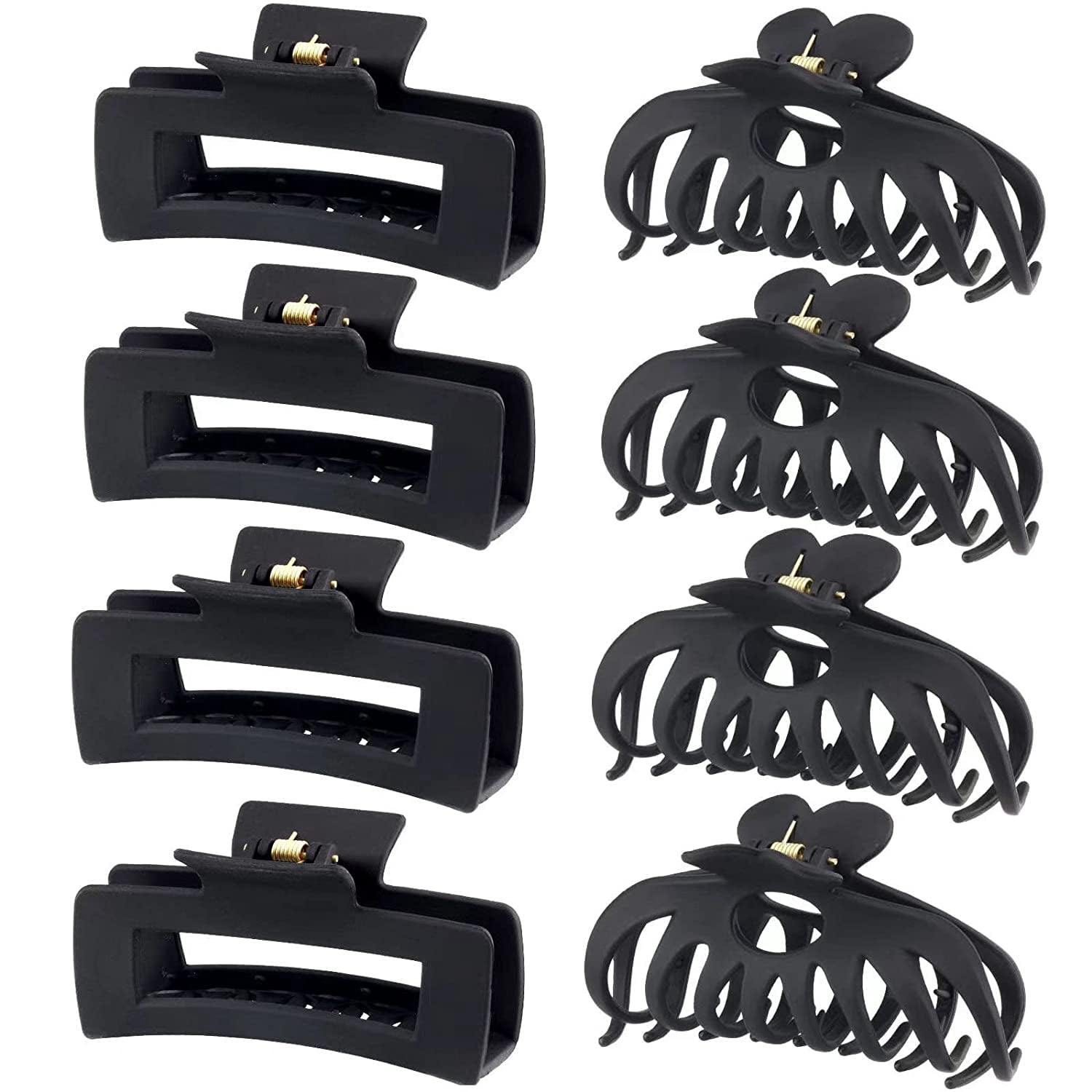 Hair Clips for Women 4.3 Inch Large Hair Claw Clips for Women Thin ...