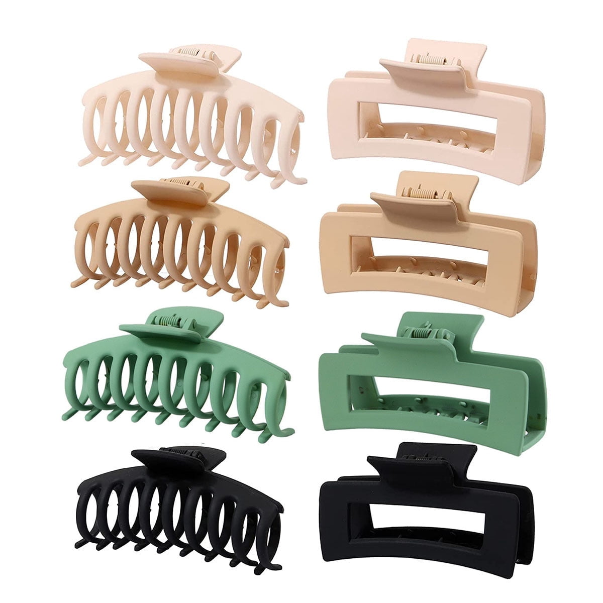 Hair Clips for Women 4.3 Inch Large Hair Claw Clips for Women Thin ...
