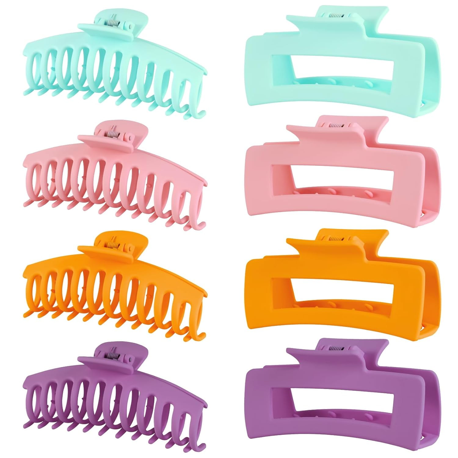 Hair Clips for Women 4.3 Inch Large Hair Claw Clips for Women Thin ...