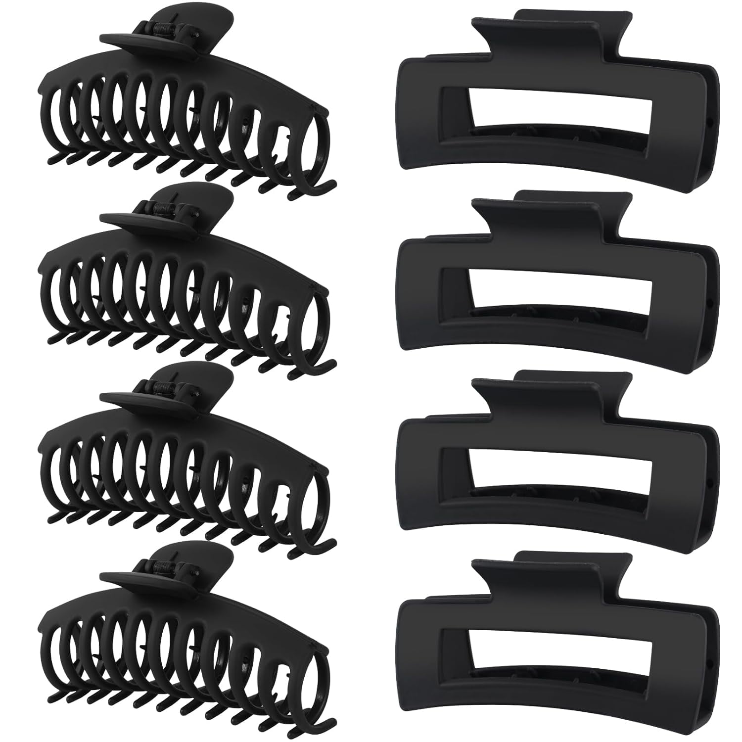 Hair Clips for Women 4.3 Inch Large Hair Claw Clips for Women Thin ...