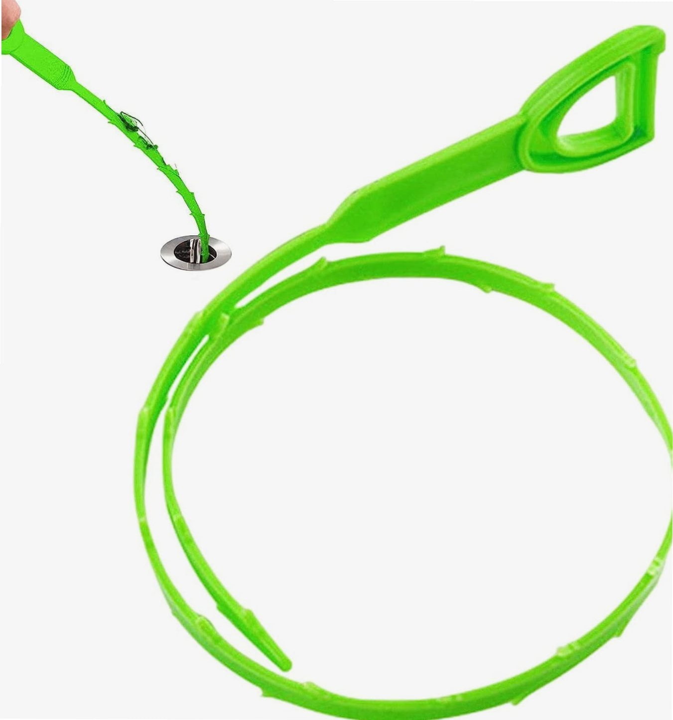 Hair Clog Remover Drain Cleaner, 21 Inch Hair Snake Tool Drain Opener ...