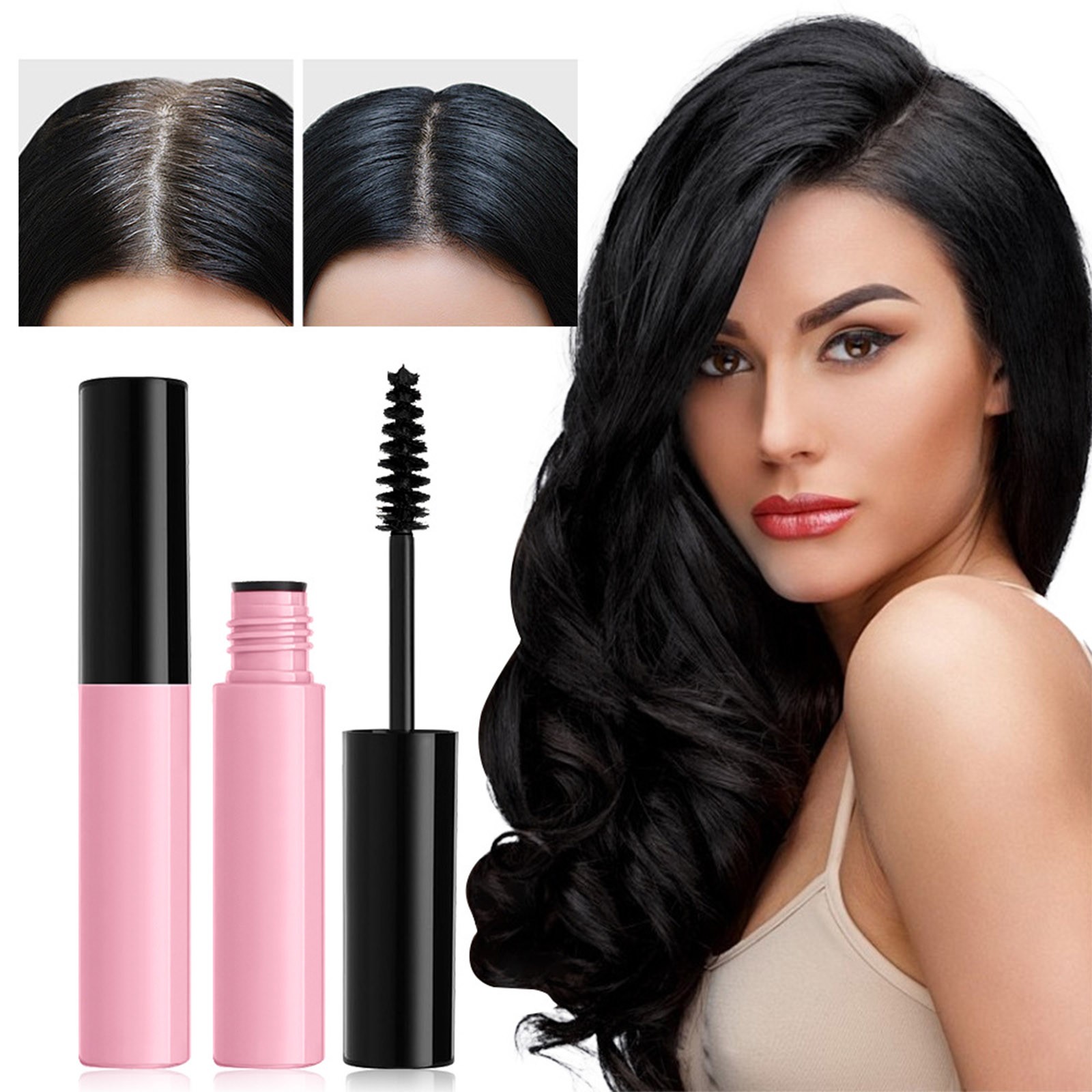 Hair Color Cover Bar, Quick Fix for White or Gray Hair, Emergency Hair ...