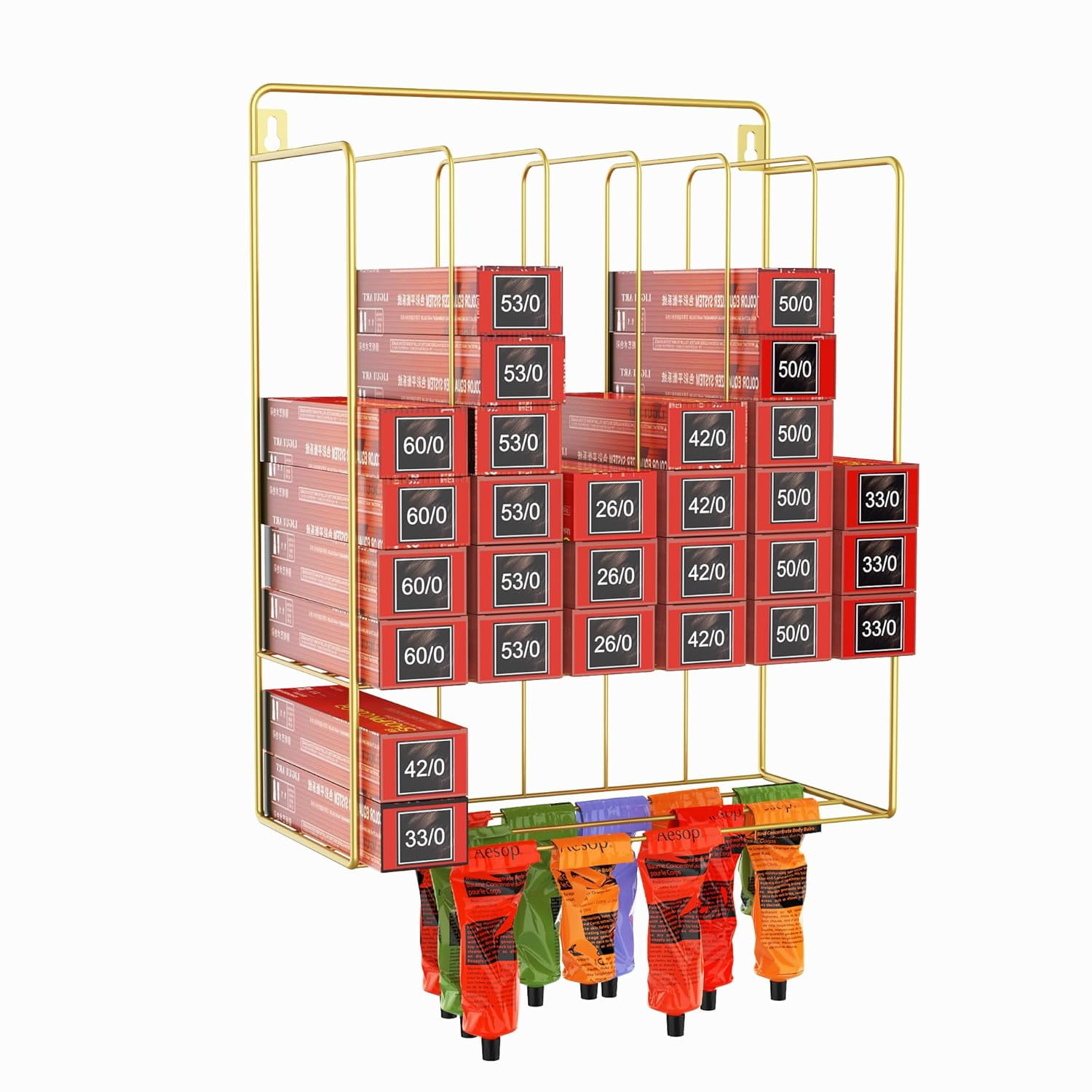 Hair Color Organizer, Hair Color Racks for Salons, Salon Hair Color ...
