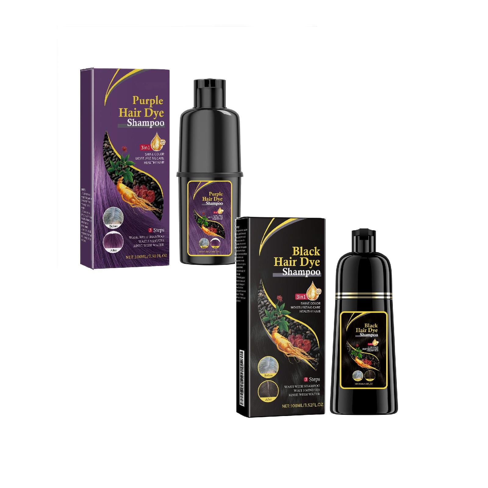 Hair Color and Shampoo DIY Long Lasting Color Nourishing Extracts ...