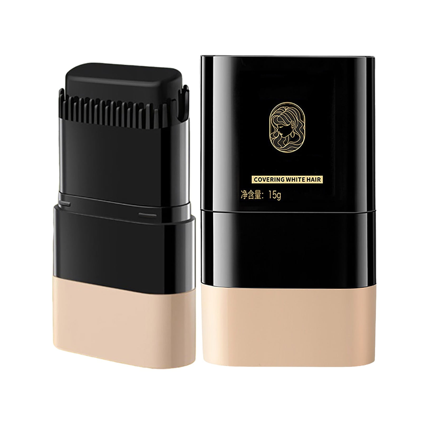 Hair Color Stick, Safe And Convenient Comb Hair Dye, Waterproof and ...