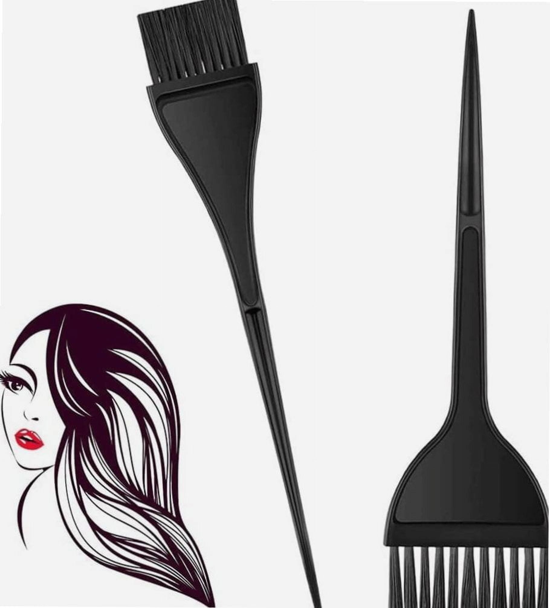 Hair Coloring Brushes, 2 Pieces Hair Colour Brush, Hair Dye Brushes ...