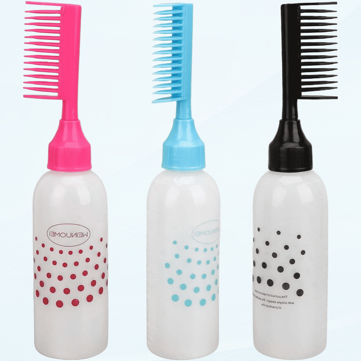 Hair Coloring Comb Applicator Bottle, Multipurpose Comb Teeth with ...