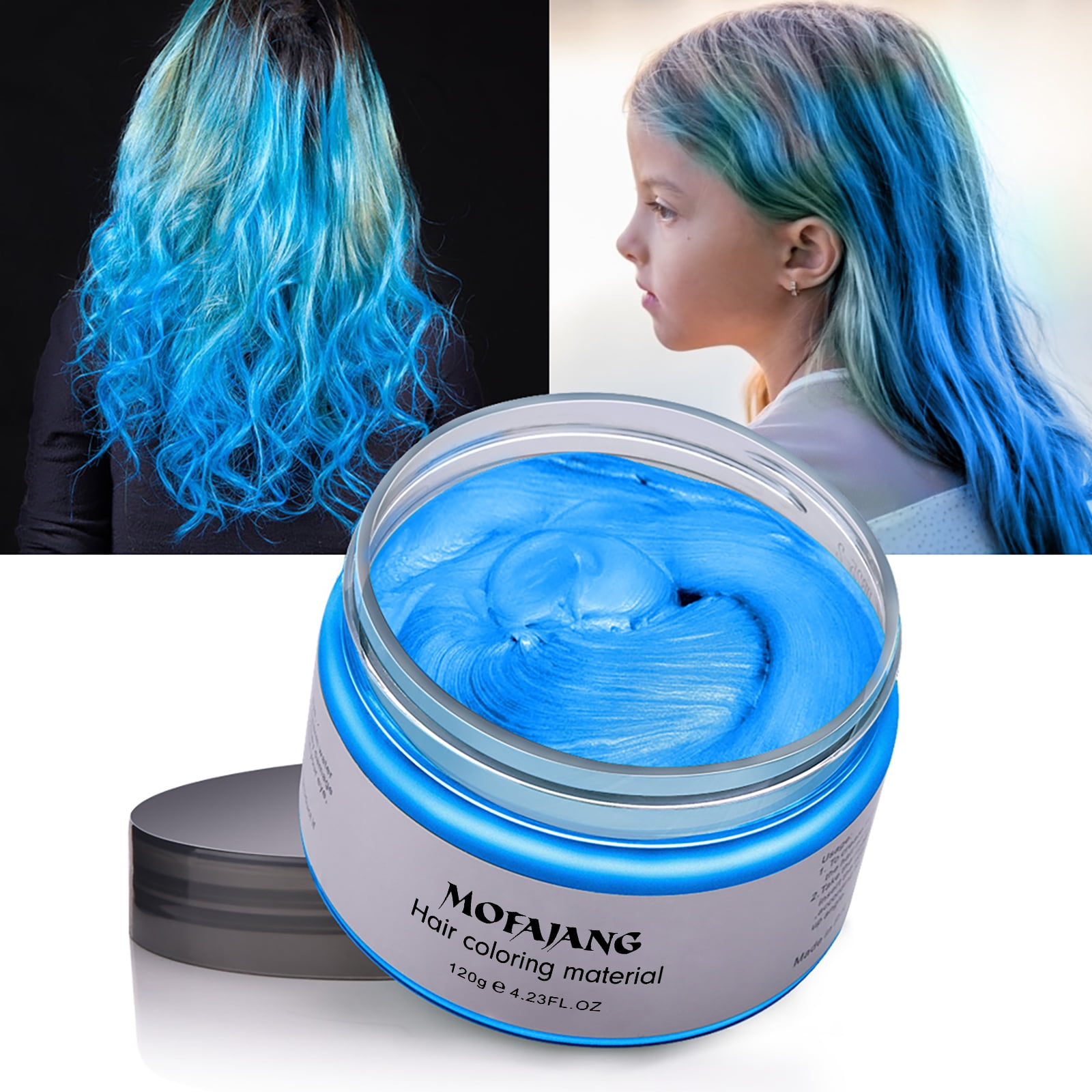 Blue Hair Dye Men