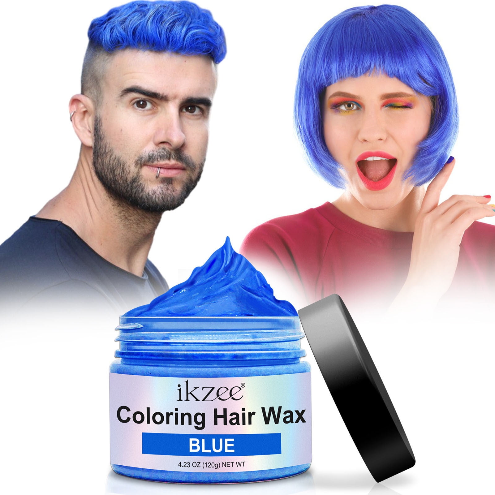 Hair Coloring Wax, Color Wax Pomades Natural Hair Coloring Wax Cosplay ...