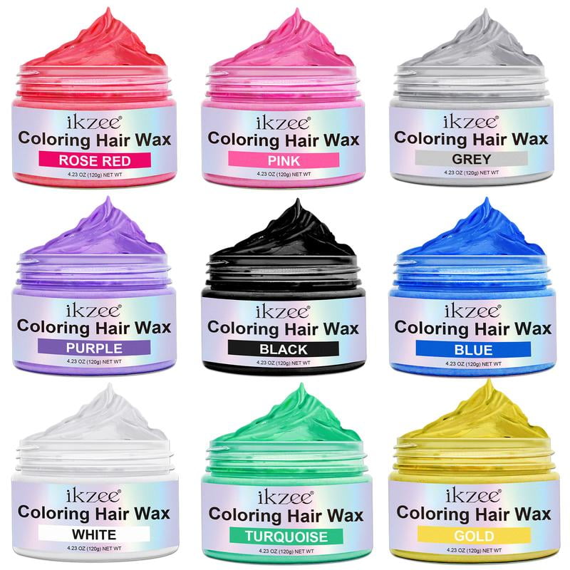 Hair Coloring Wax, DIY Temporary Hair Color Dye, Disposable Instant ...