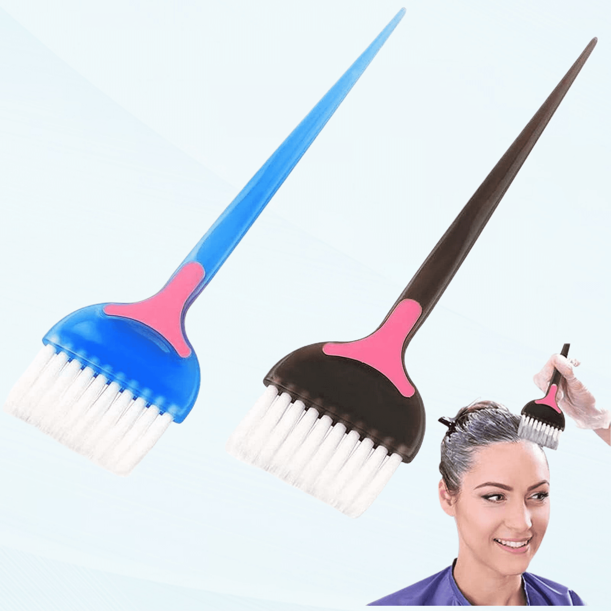 Hair Colour Brush - 2 Pack Hair Dye Brushes, Tint Dye Brush Hair ...