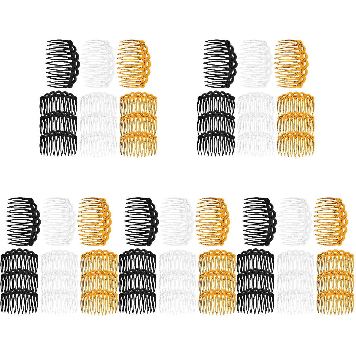 Hair Comb 60 Pcs Side for Women Combs Classical to Weave Plastic ...