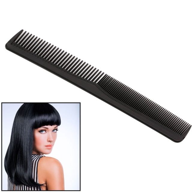 Hair Comb Double Tooth Barber Grooming Comb Salon Antistatic Barber ...