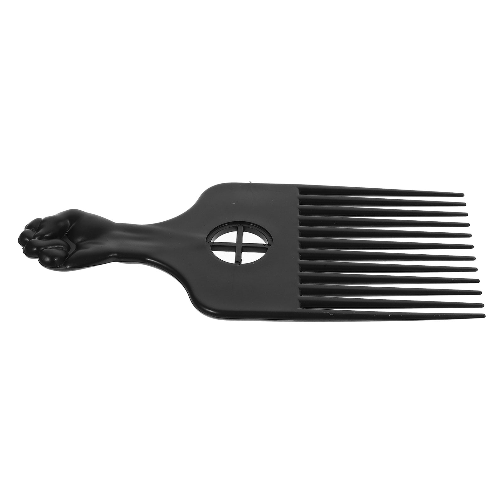 Hair Comb Picks for Curly Styling Tools Beard Clip Hairbrush Wooden Men ...