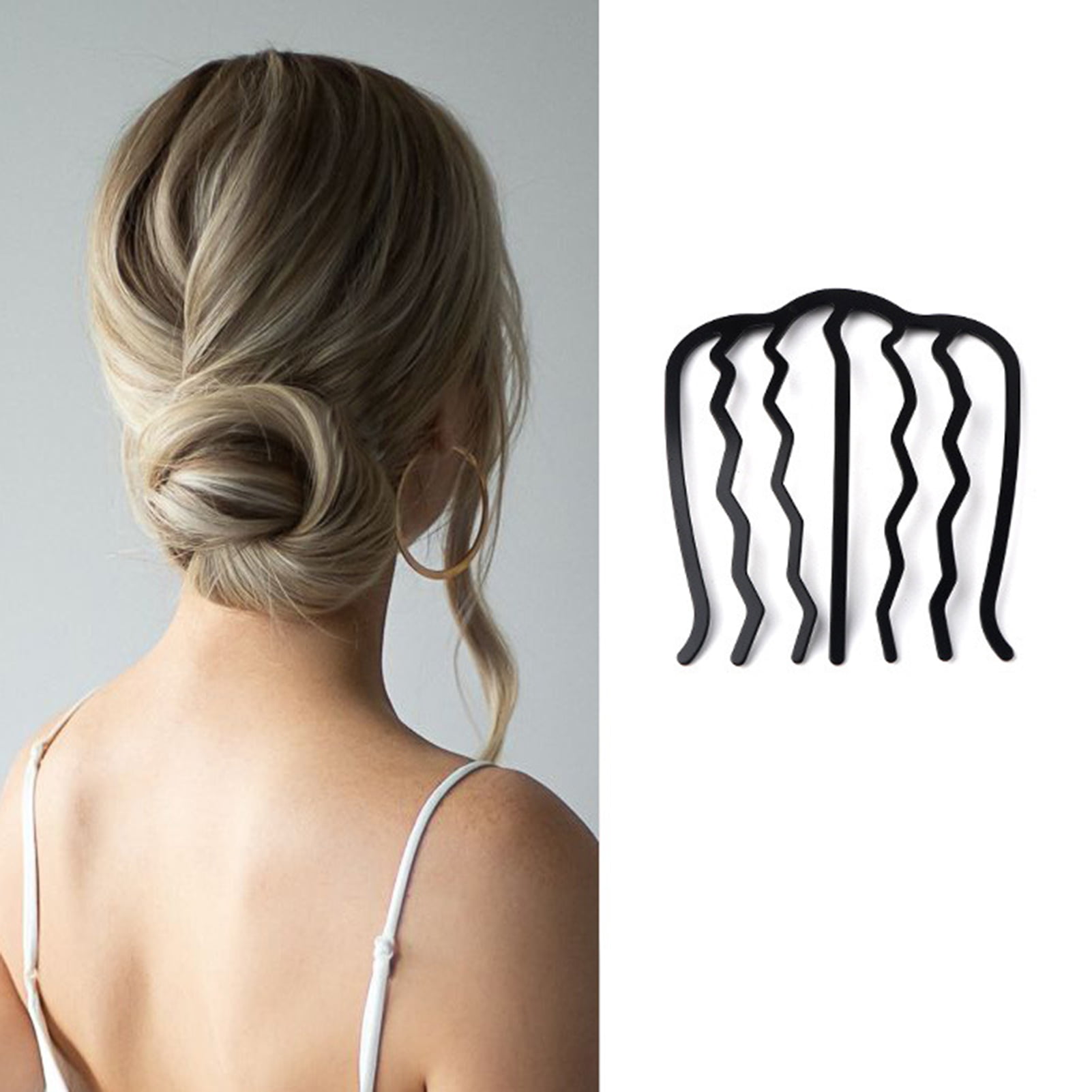 Hair Comb for Braids Stylish Seven-toothed Comb for Effortless Braided ...