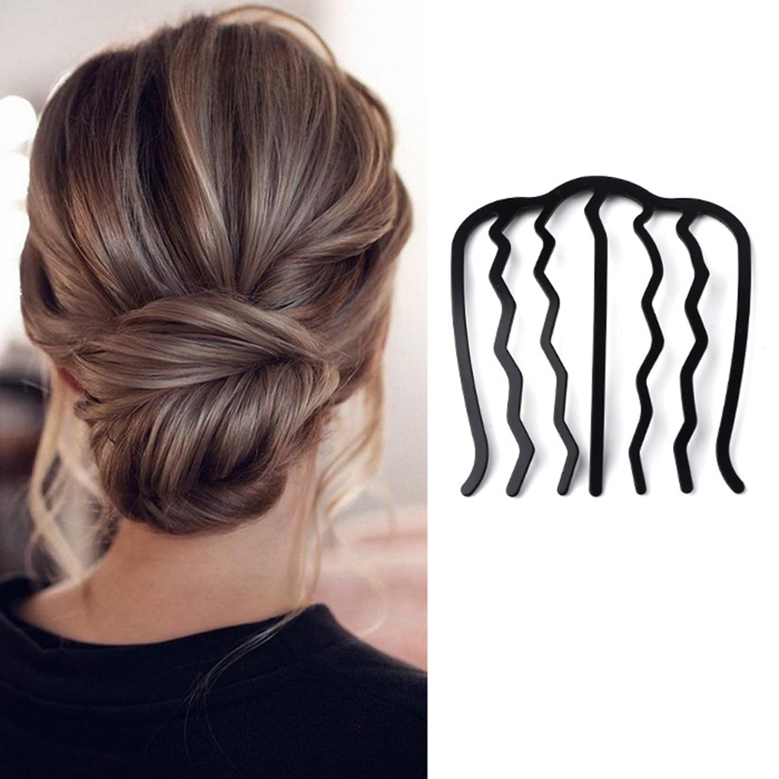 Hair Comb for Braids Stylish Seven-toothed Comb for Effortless Braided ...