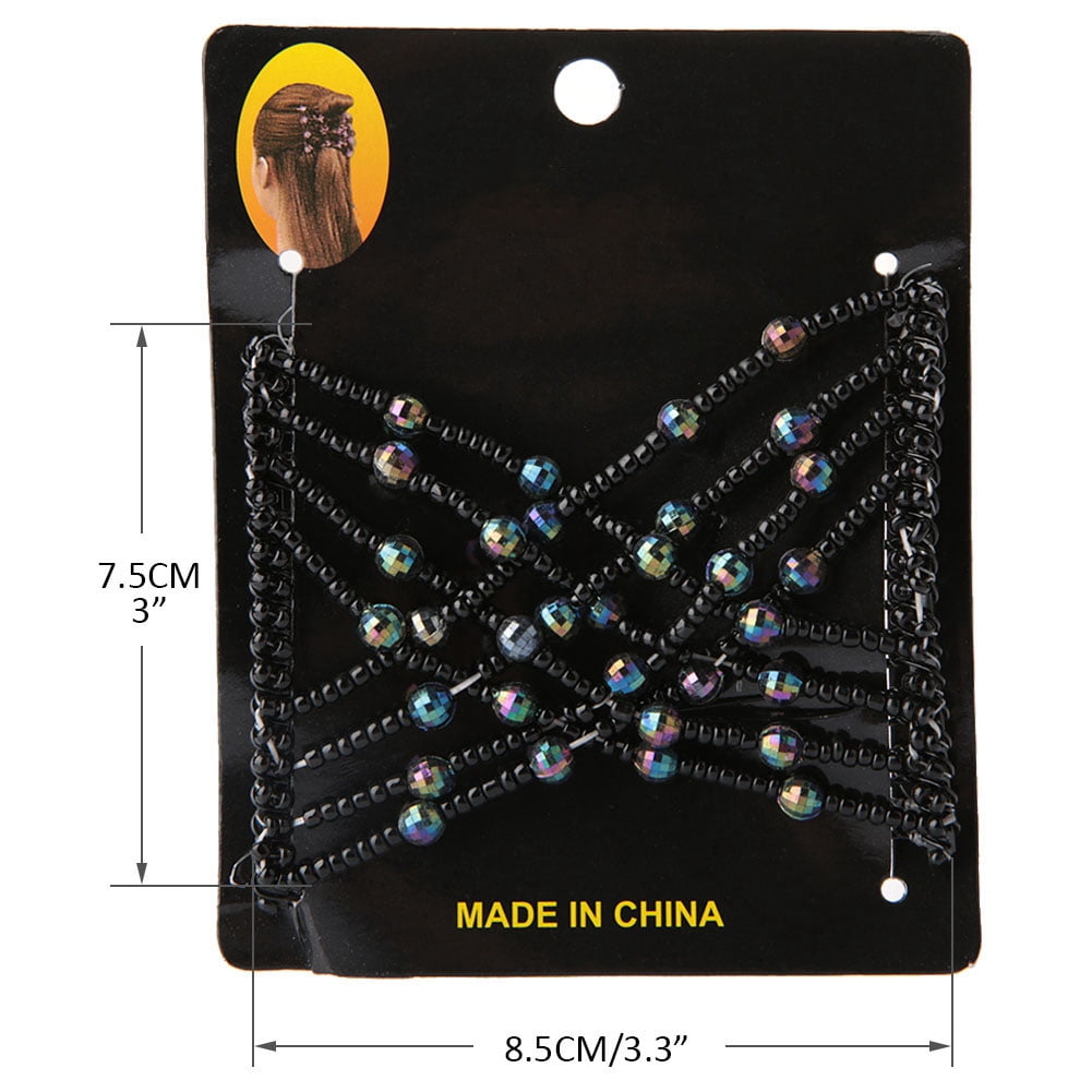 Hair Combs With Elastic By - Double Comb For Thick, Easy Hair Beads ...
