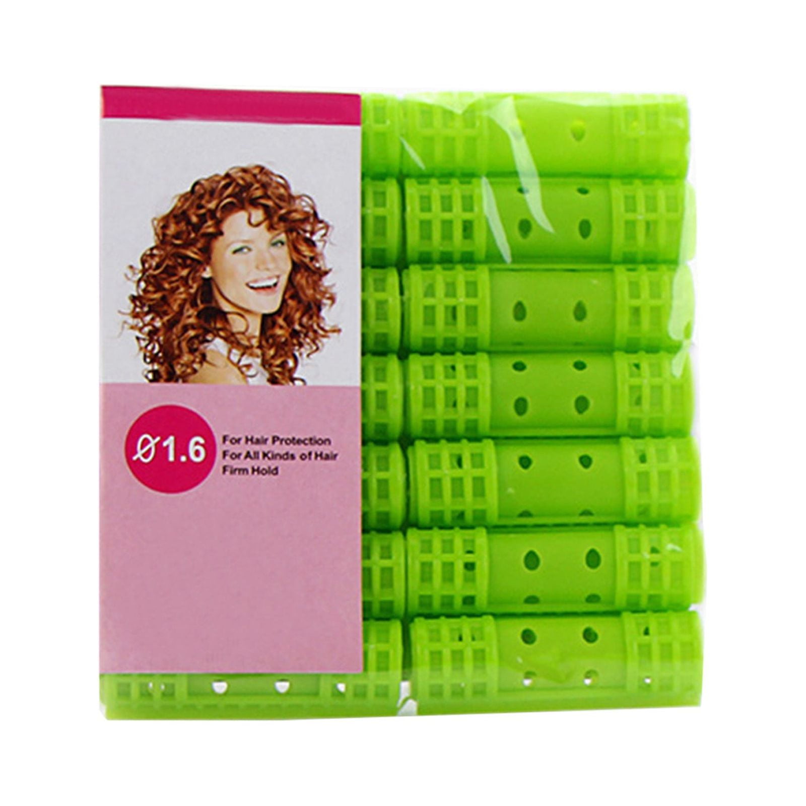 Hair Curlers Snap Rollers Self Grip No Heat Hair Rollers for Use in ...