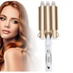 Morfone 3 Jumbo 22mm Curling Iron Wand, Ceramic Hair Crimper ...