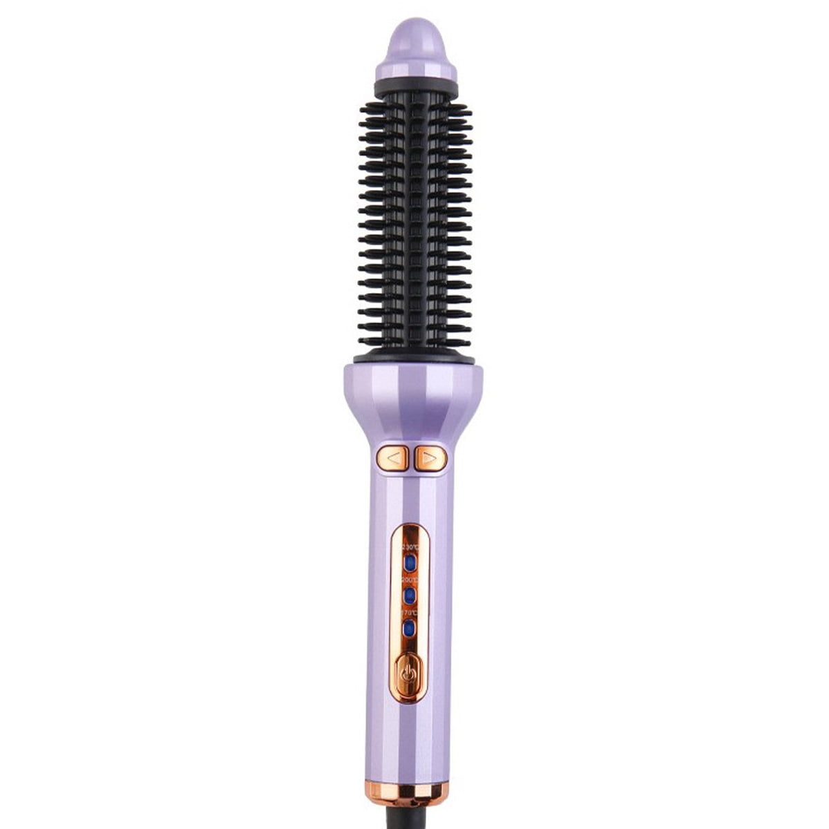 Hair Curling Iron Brush,Hot Curling Comb Ceramic Rotating Curling Iron ...