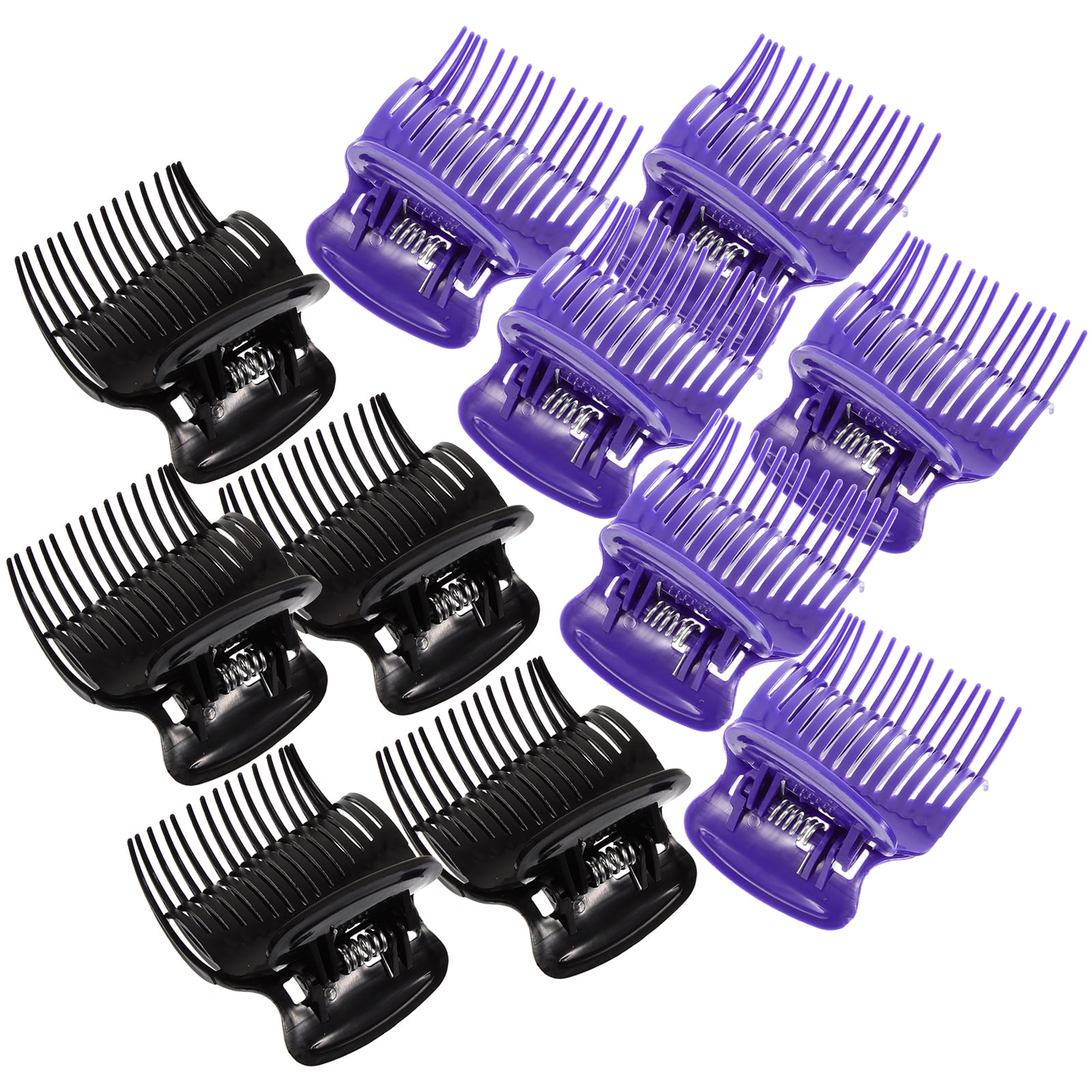 Hair Curling Iron Hot Roller Clip Styling Claw Care Insulation 12pcs ...