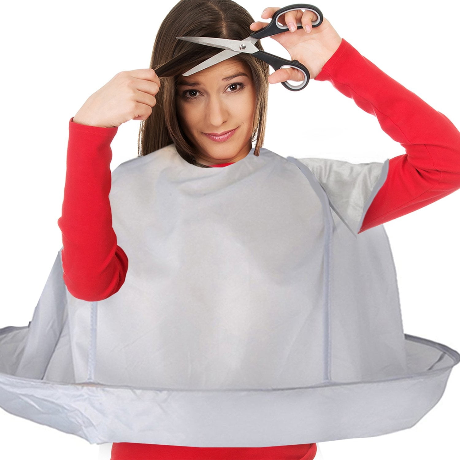 Hair Cut Hair-Catching Umbrella Cape for Professional Salon Barber or ...