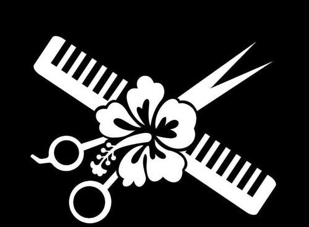 Hair Stylist Car Decals