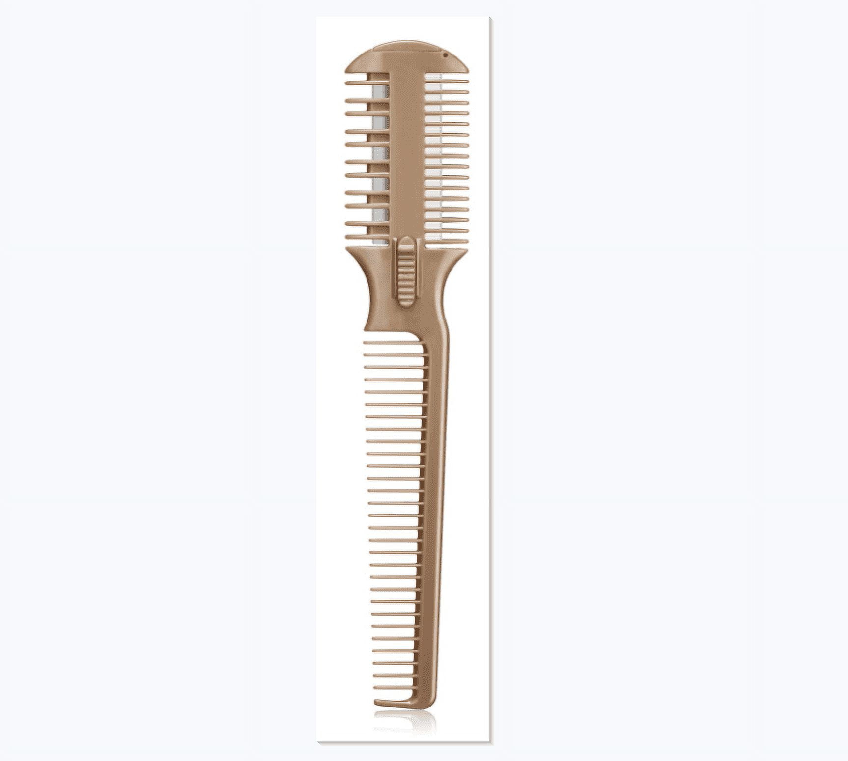 Hair Cutter Comb Double Sided Hair Razor Comb Hair Thinning Cutting ...