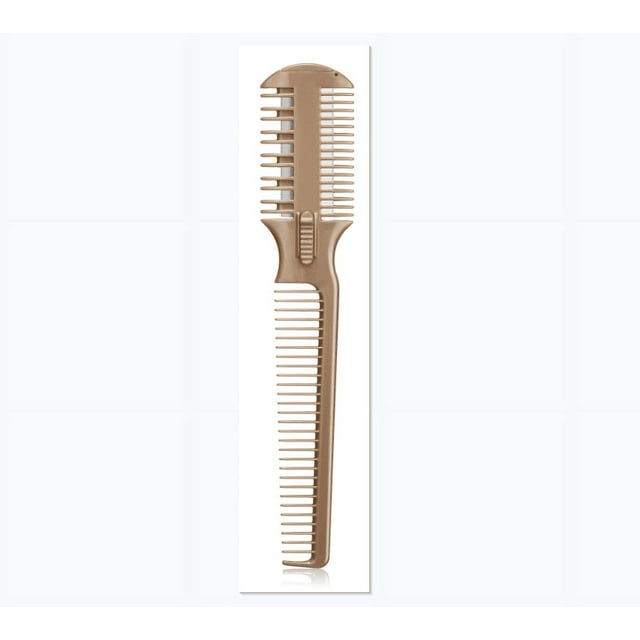 Hair Cutter Comb Double Sided Hair Razor Comb Hair Thinning Cutting ...