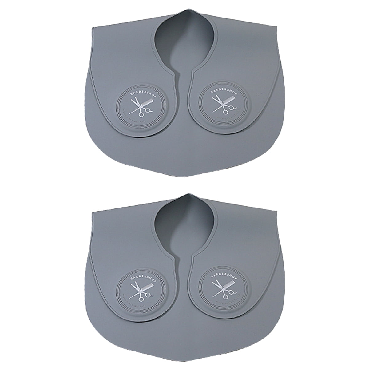 Hair Cutting Collar, Large Silicone Barber Haircut Neck Wrap Collar ...