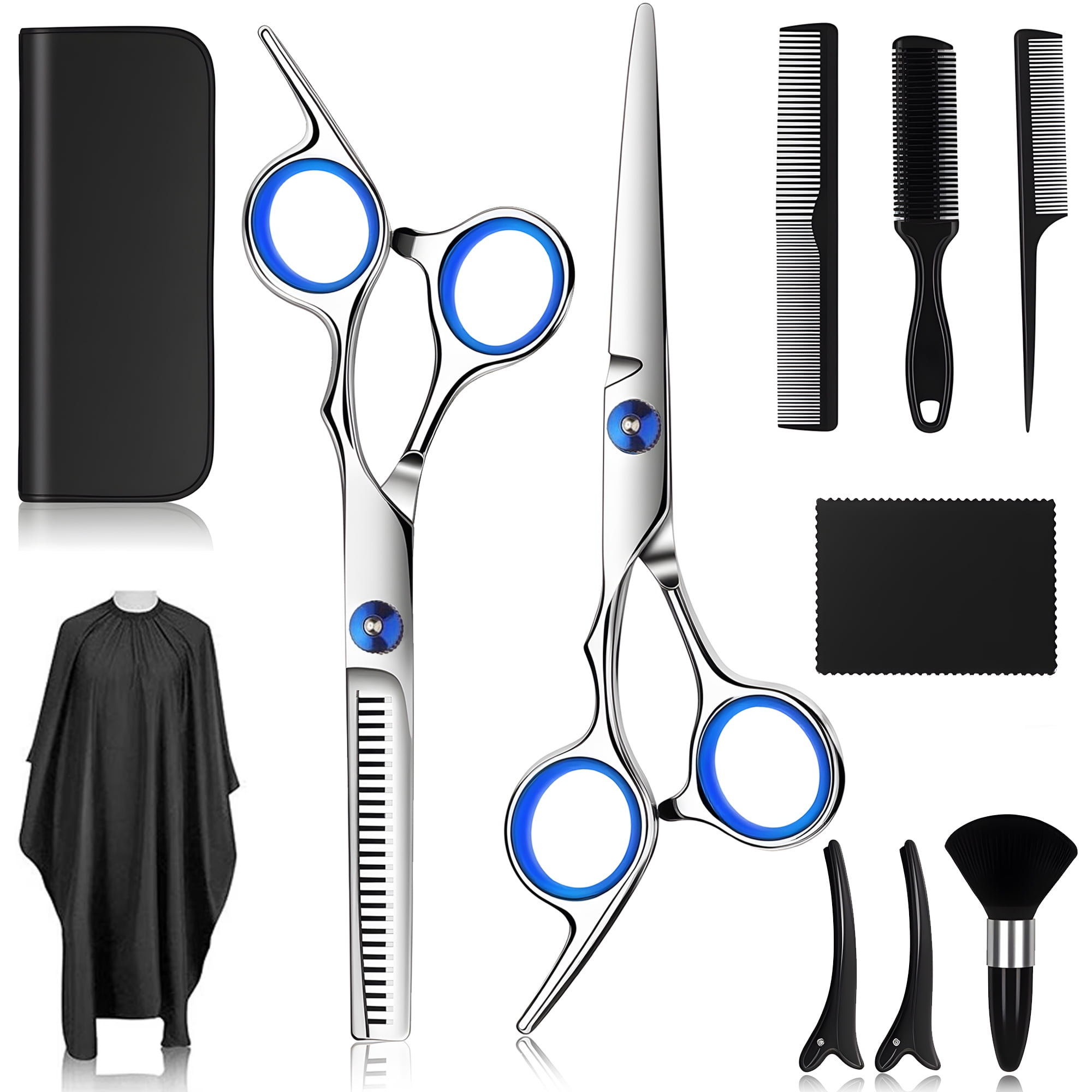 GARITIN Hair Cutting Scissors Kits, Hair Shears for Cutting Hair ...