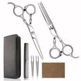 Hair Cutting Scissors Set, 6 Inch Hairdressing Thinning Shears for Hair ...