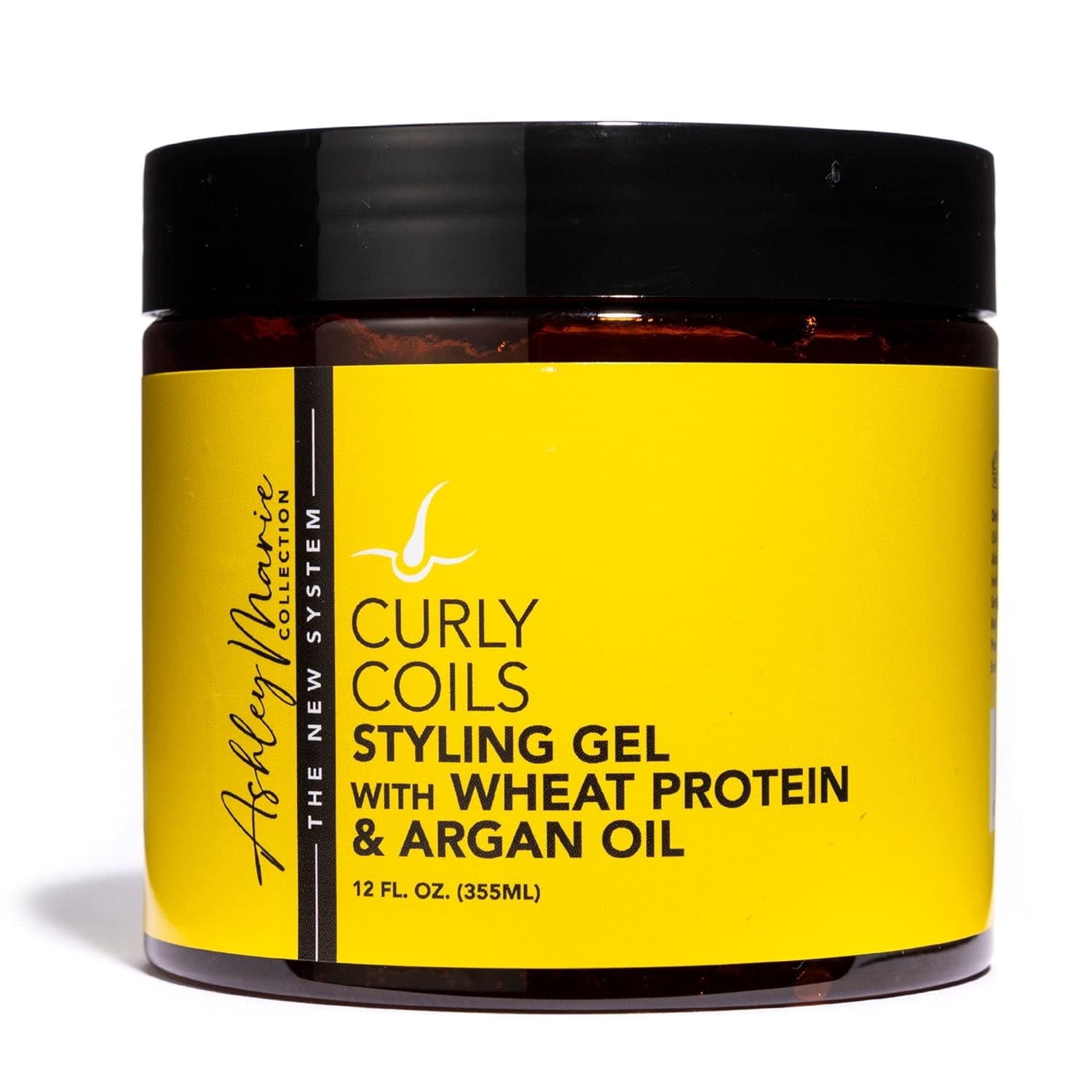 Ashley Marie Collection - Hair Diagram Curl Coil Styling Gel With Wheat ...
