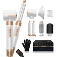 VoluVibe Hair Dryer 7-in-1 Styler Complete Set with Brush Attachments ...