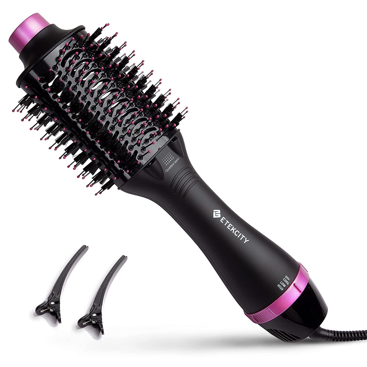 Hair Dryer Brush, Etekcity Blow Dryer Hot Air Brush for Women, One Step ...