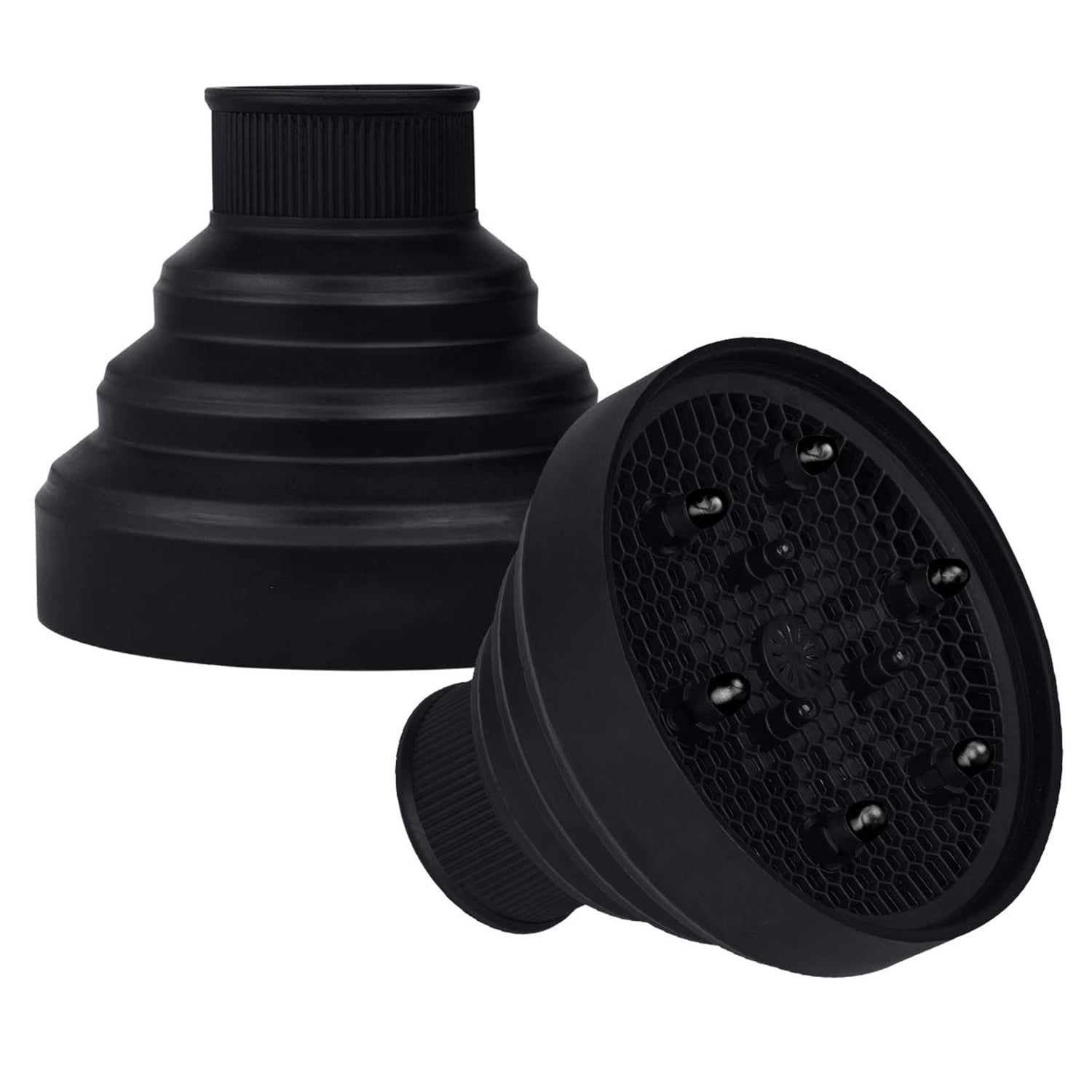 Hair Dryer Diffuser for Curly Hair, Universal Collapsible Hair Dryer ...