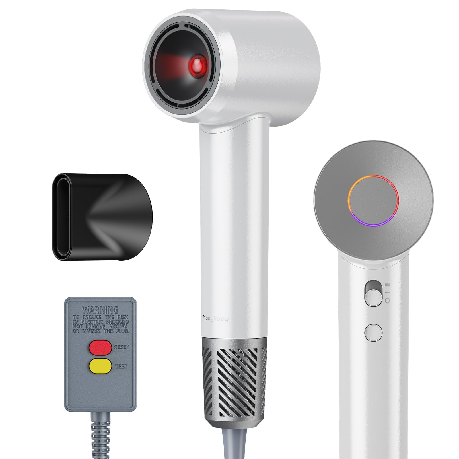 Hair Dryers Women,Infrared Hair Dryer,High-Speed Ionic Low-Noise Hair ...