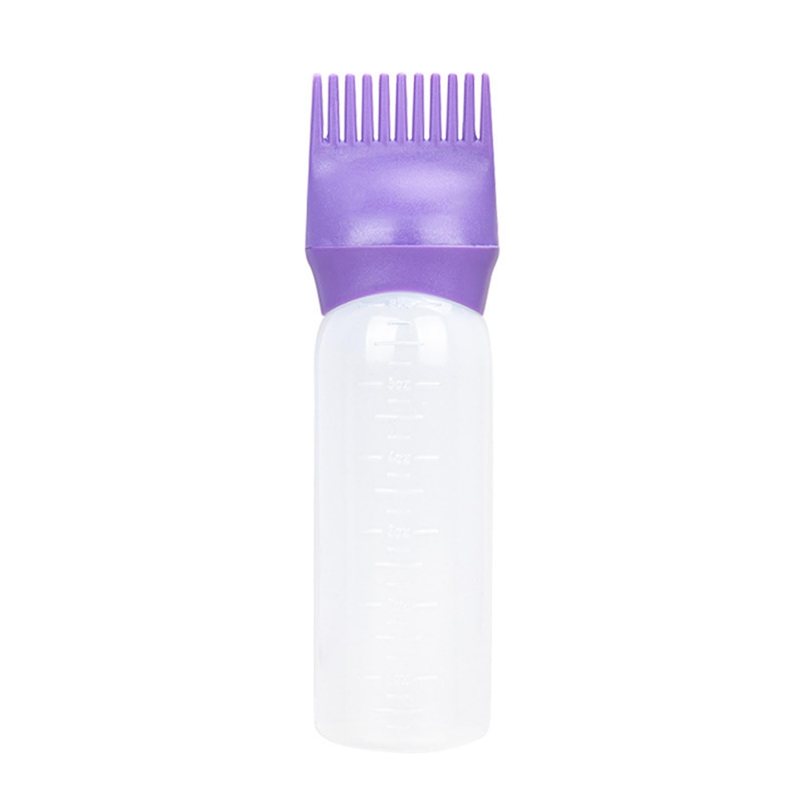 Hair Dye Applicator Bottle with Comb Tip & Graduated Scale, Reusable ...