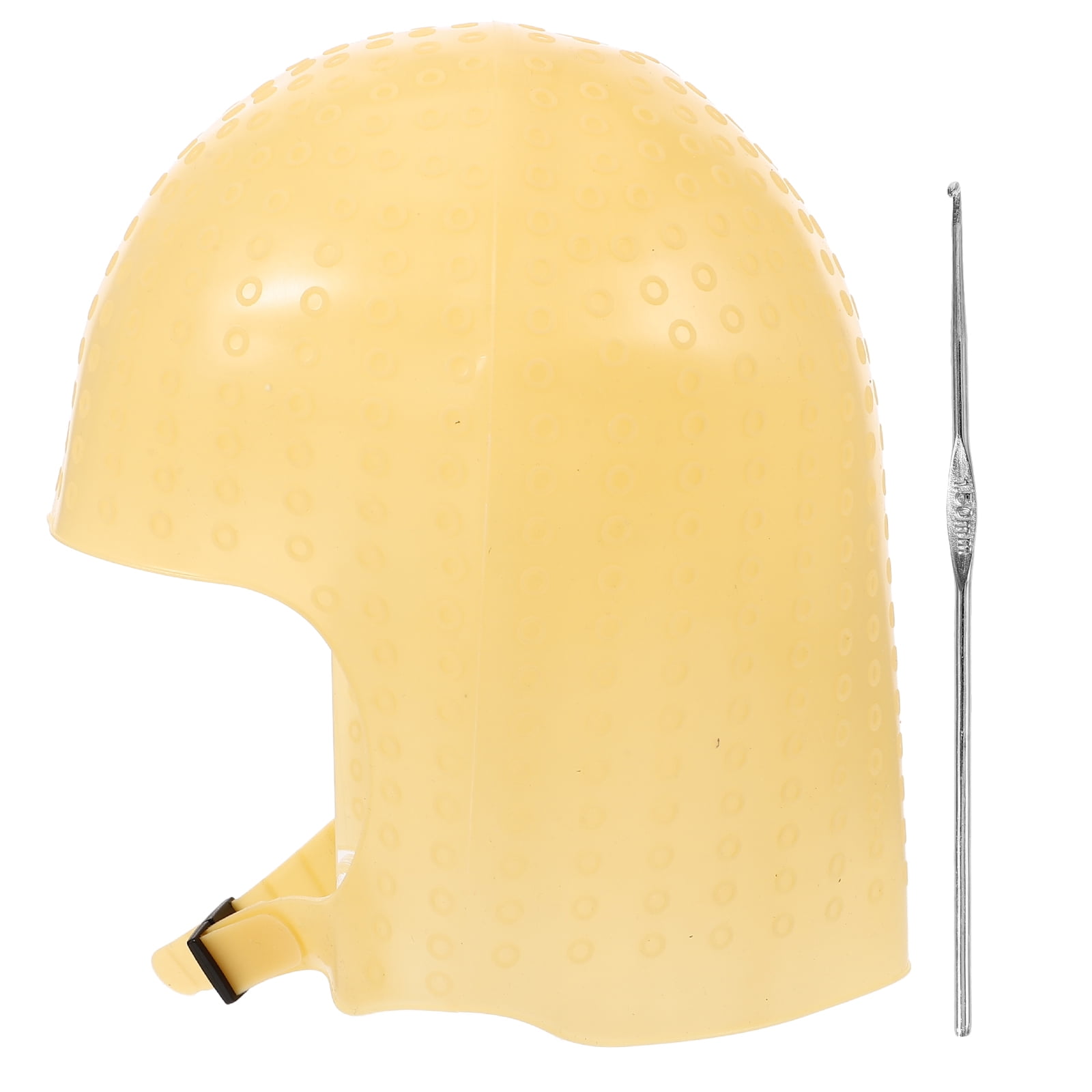 Hair Dye Cap Dyeing Color Tool Hair Highlight Hat Pull Through Caps ...