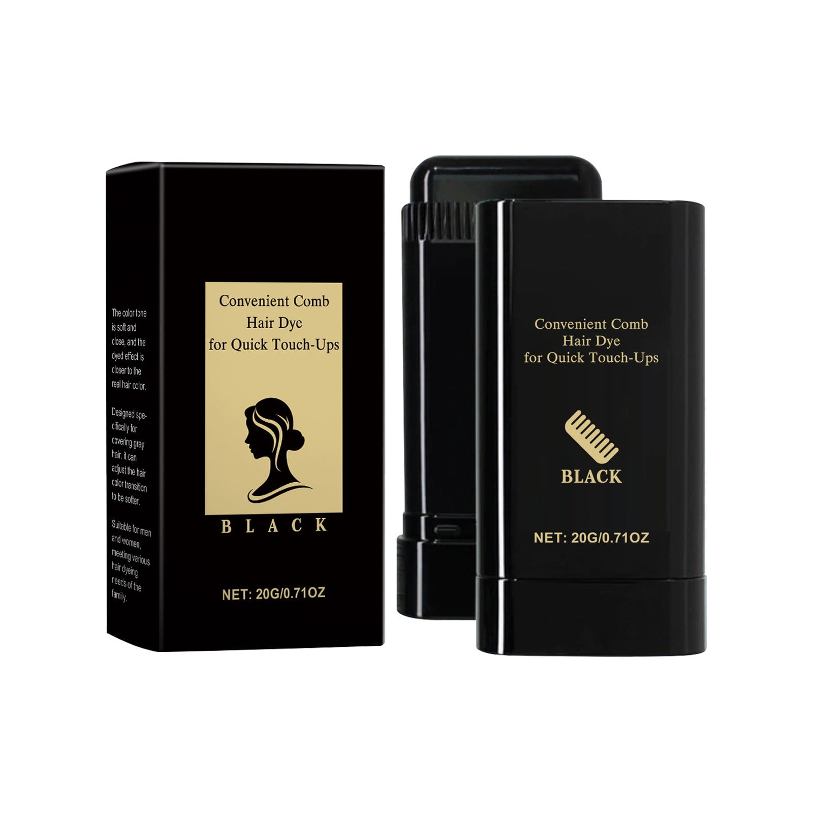 Hair Dye Comb, Comb Hair Dye Color Stick Multi Color Optional Hair ...