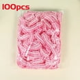 Hair Dye Disposable Shower Caps 100pcs/set Plastic Waterproof Headgear ...