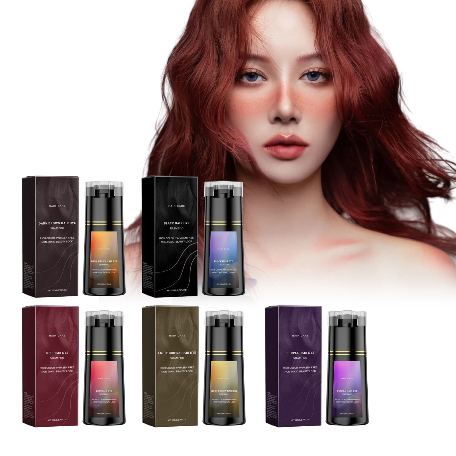 Hair Dye Shampoo, Hair Care Hair Dye Shampoo, Haircare Instant Dye ...