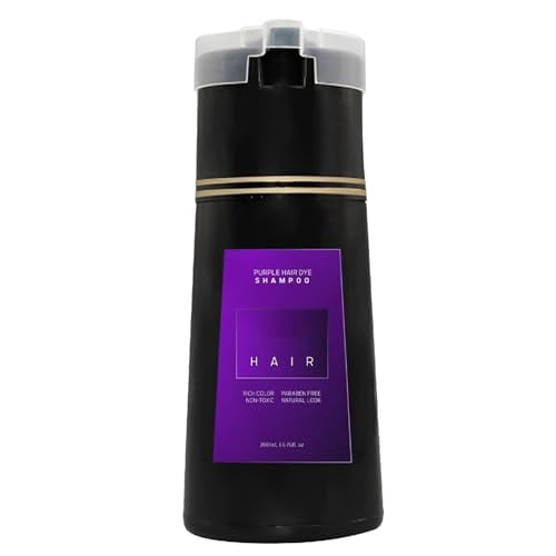 Hair Dye Shampoo,Plant herbs Instant Dye Shampoo for Men & Women-Quick ...