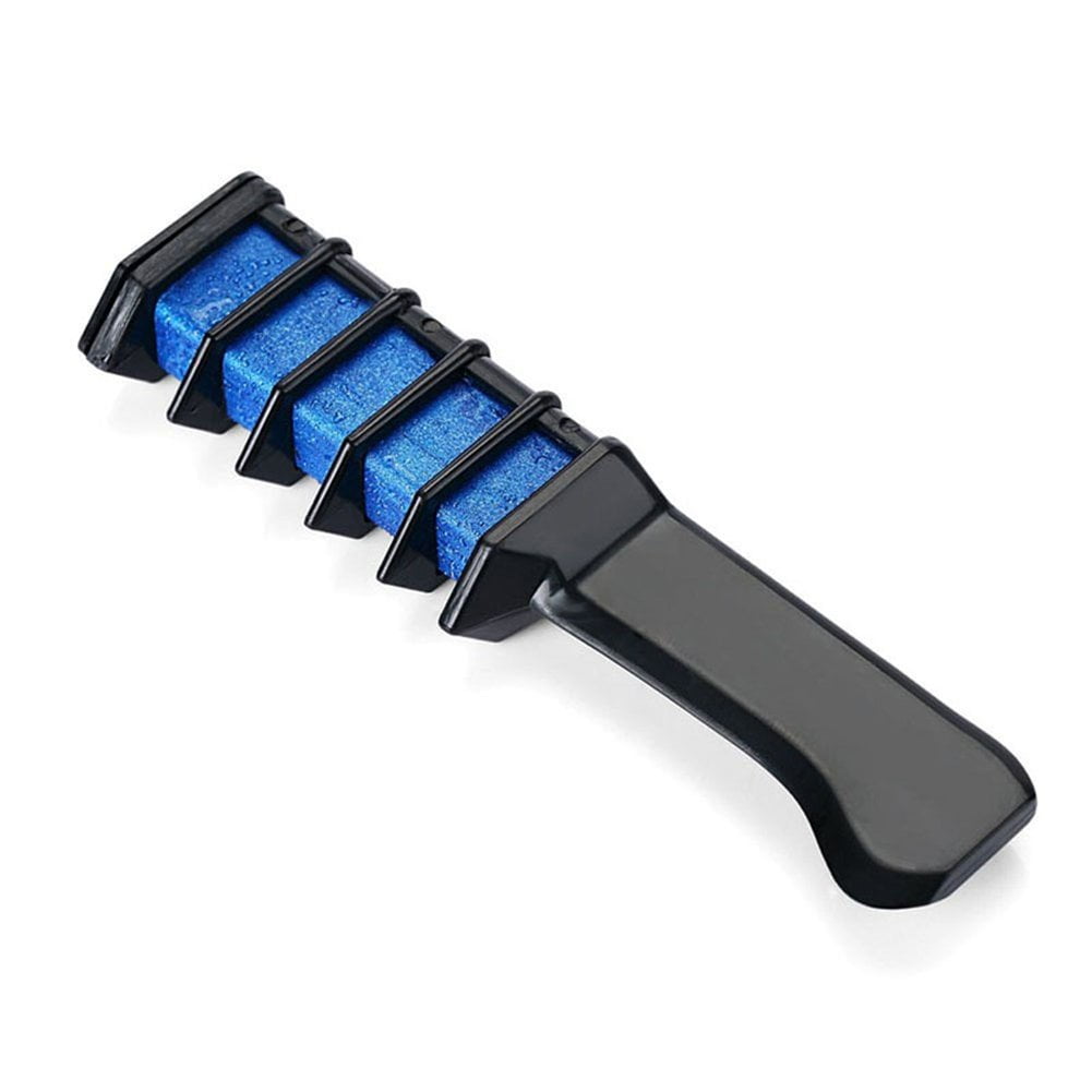 Hair Dye Temporary Hair Color Chalk Powder Comb Hair Dye Styling Tool ...
