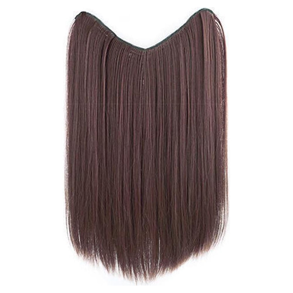 Hair Extension Long Straight Clip In One Piece Color Synthetic GX ...