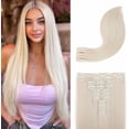 Hair Extensions, 11 count Clip in Hair Extensions 28" Long Straight ...