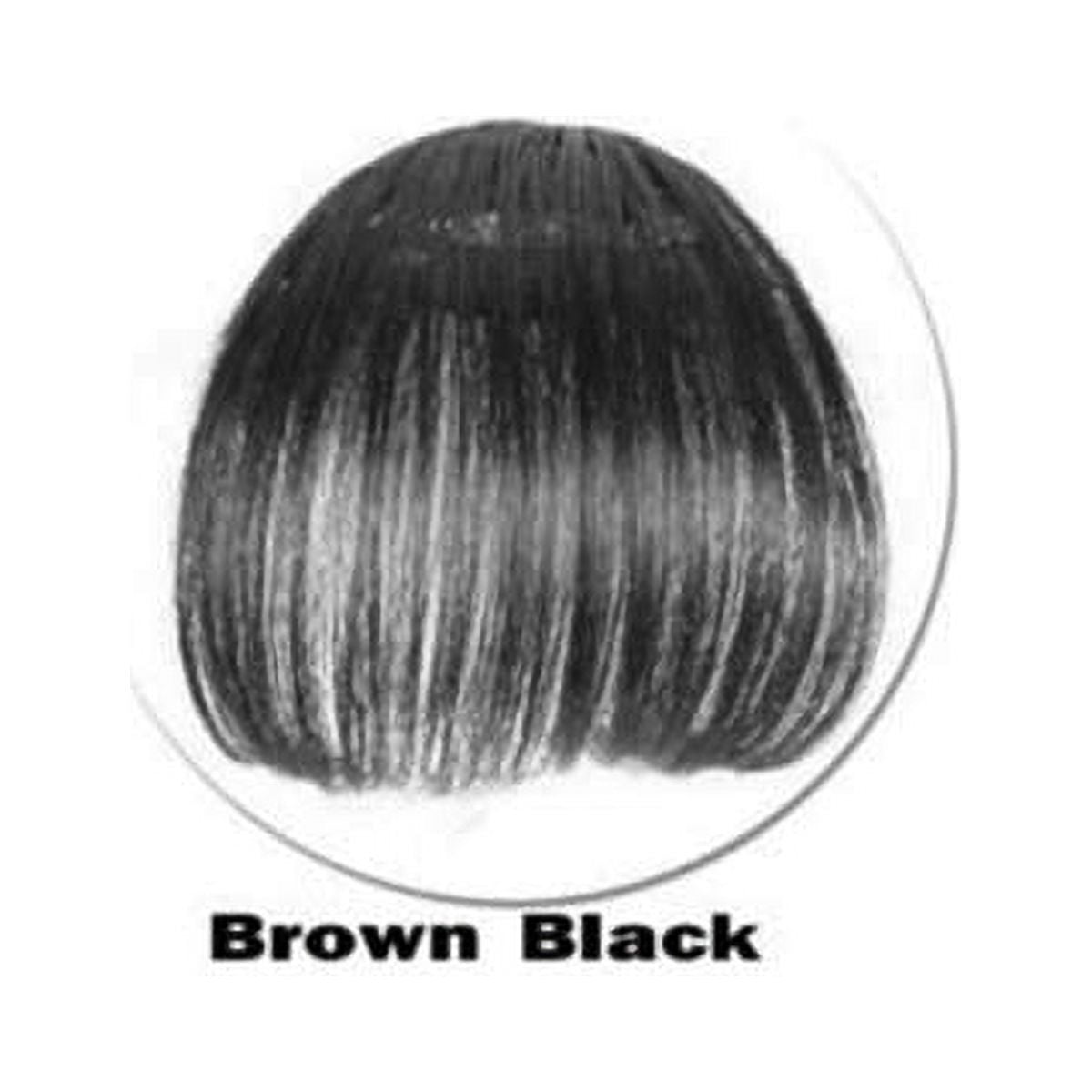 Hair Extensions Cute Short Neat Bangs Clip on Front Neat Bang Fringe ...